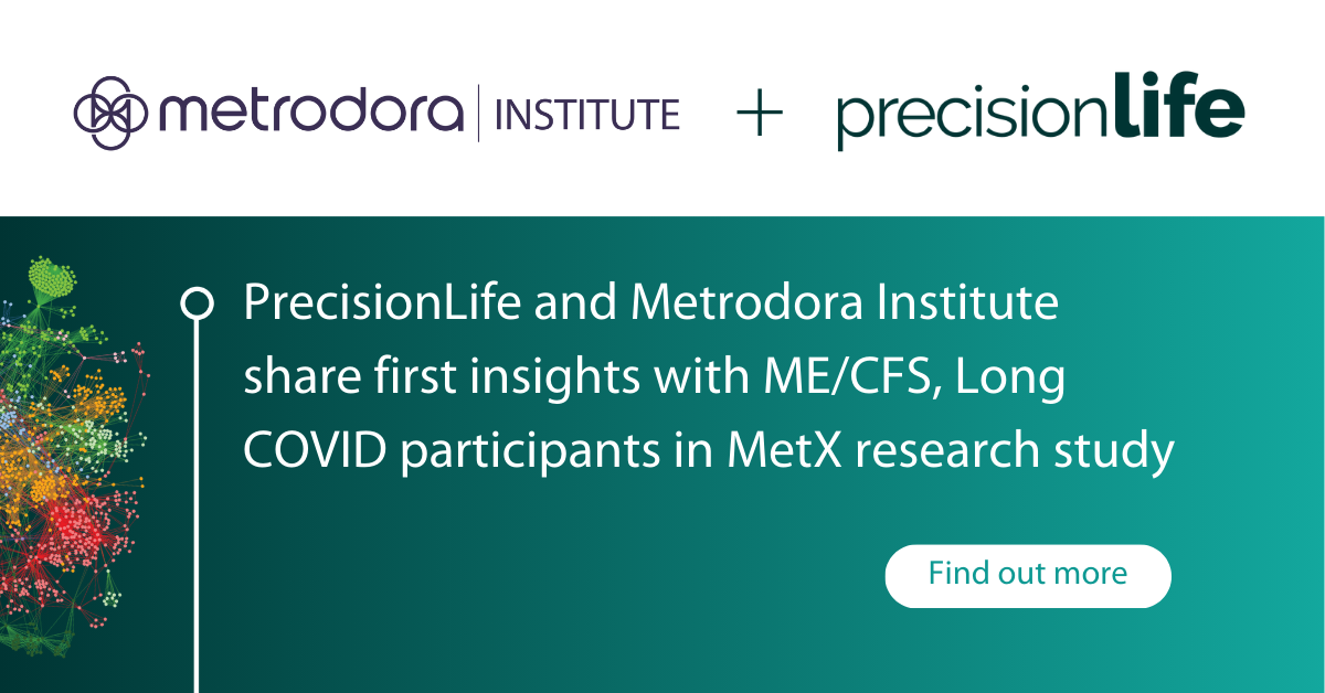 PrecisionLife and Metrodora Institute share first insights with ME/CFS ...